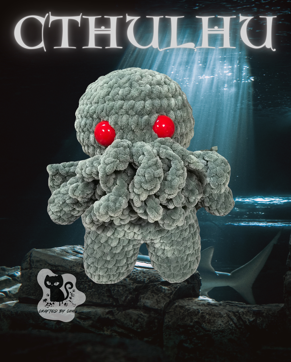 Cthulhu Plushie – Raven Avenue Studio